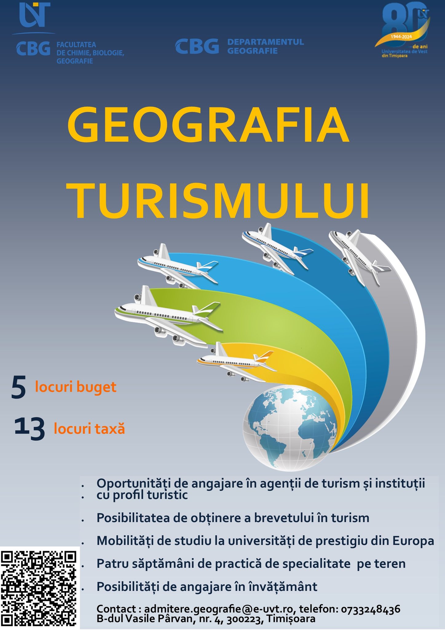 ADMITERE SEPTEMBRIE GEOGRAFIA TURISMULUI - Facultatea de Chimie ...